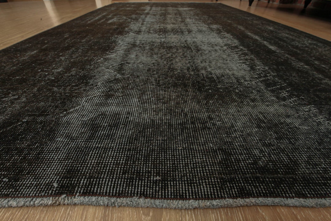5x9 Black Kitchen Rug, Rug for Living Room, Bedroom Rug, 5'3 X 8'7 Area ...