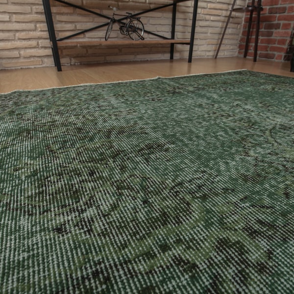 Green Area Rug - Etsy
