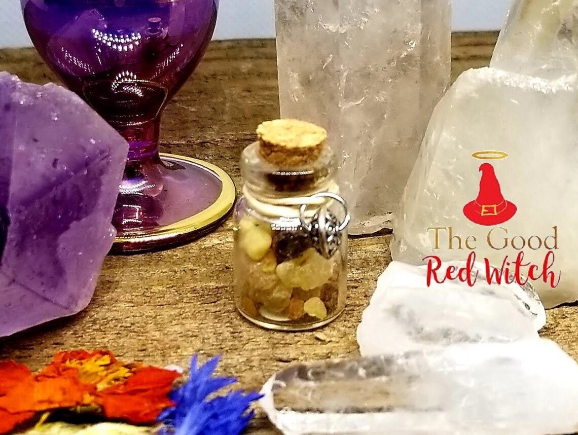 Mini Protection Spell Jar - Banishing Spell - Exorcism - Spell for Safe ...