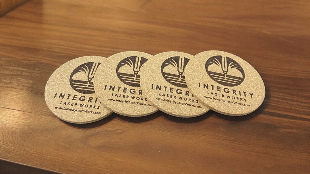 Personalized Cork Coasters: Add Your Own Touch! FREE Shipping on Orders ...