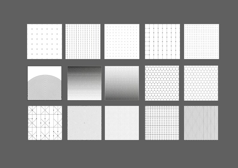 15 Vector Patterns for Illustrator and Photoshop - Etsy