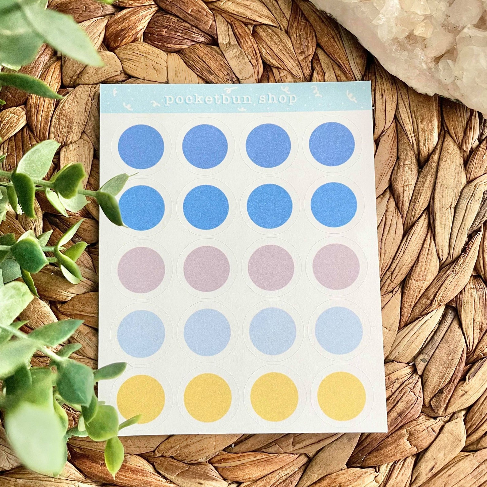 Pallet Dot Stickers V1 - Etsy