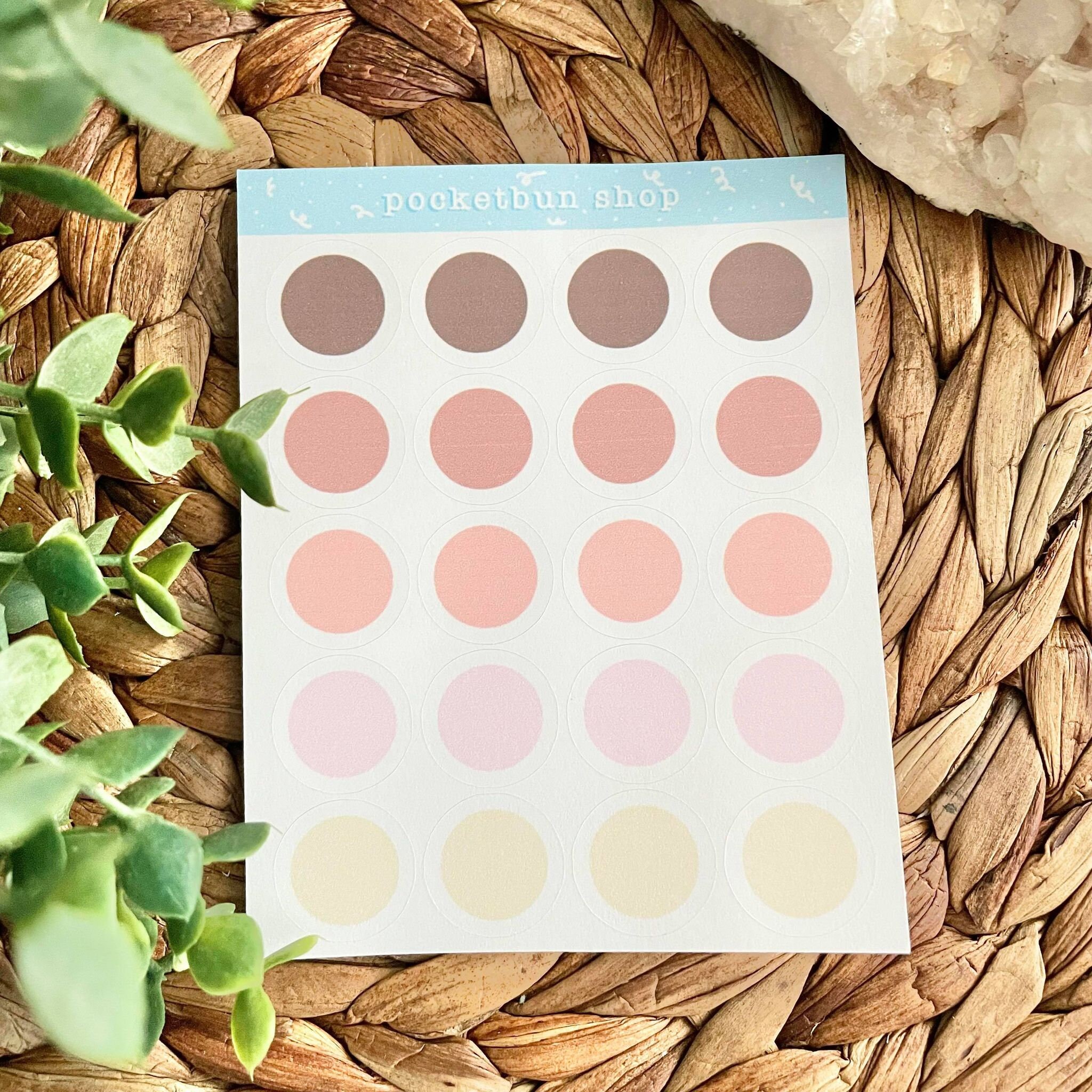 Pallet Dot Stickers V1 - Etsy