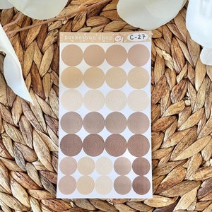 Concentric Ring Circle Sticker Sheets | Cute Stickers | Circle Stickers ...