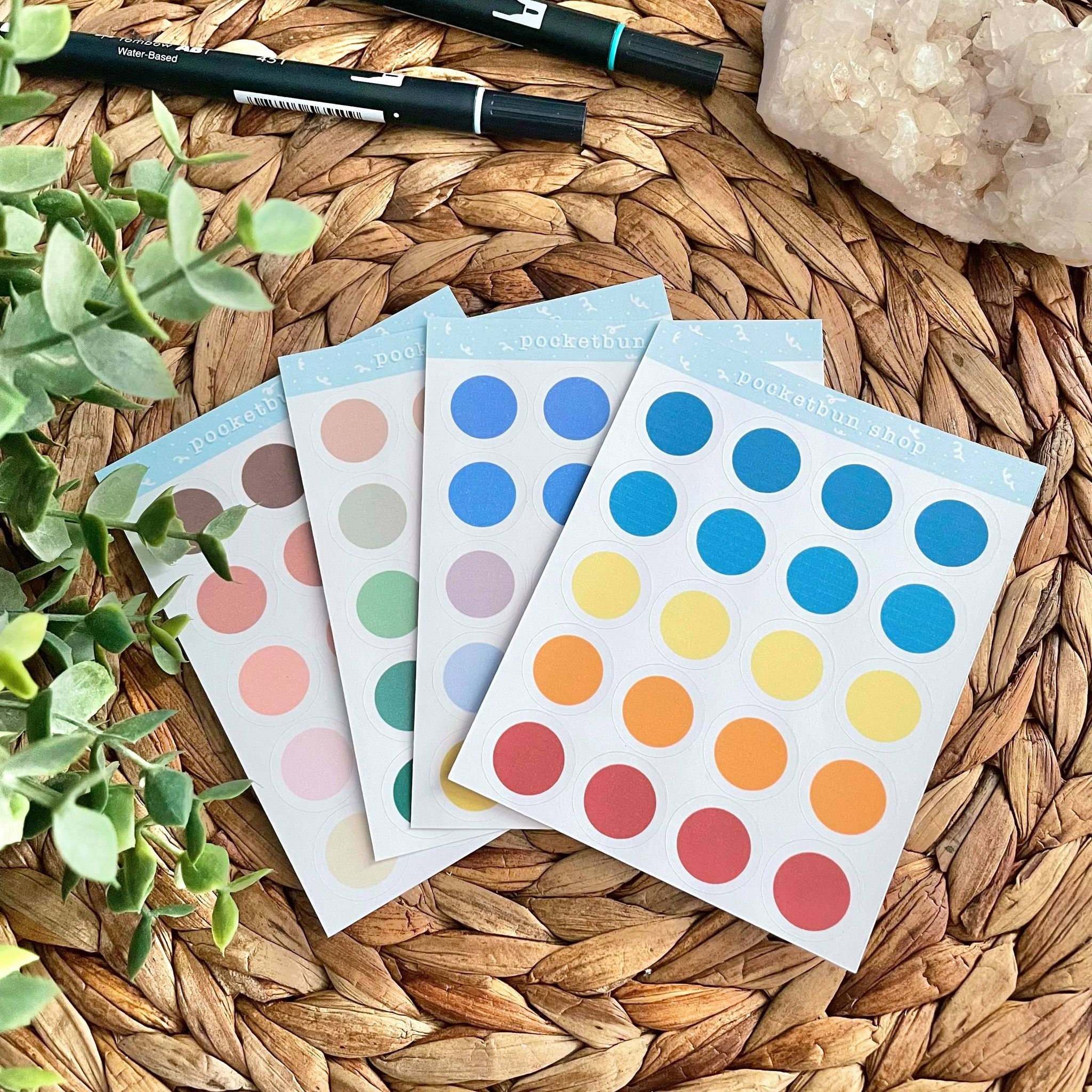 Pallet Dot Stickers V1 - Etsy
