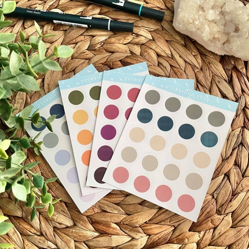 Pallet Dot Stickers V1 - Etsy