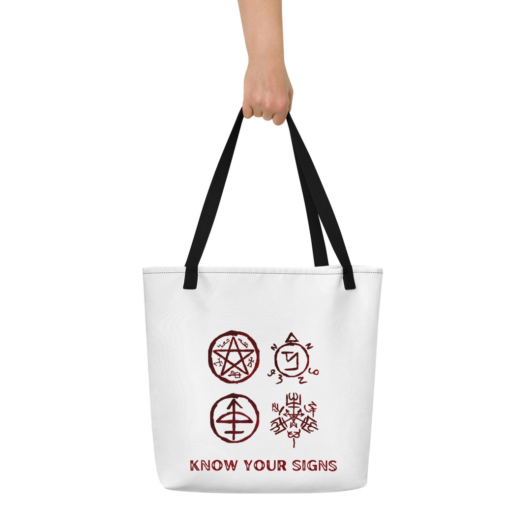 Know Your Signs - All-over Print Large Tote Bag - Etsy