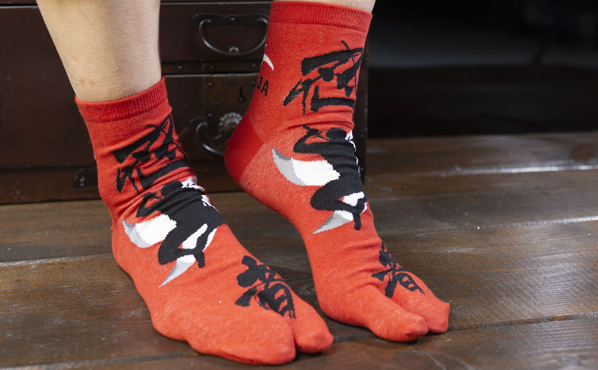 Japanese Tabi Cotton Socks With Geta Pattern & Hashtag Made in - Etsy
