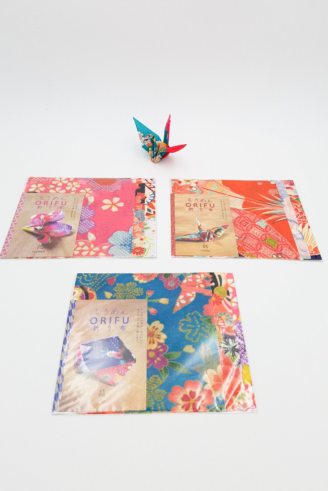 Lot 3 Sheets of Japanese Reusable Coated Fabric From Kyoto for - Etsy