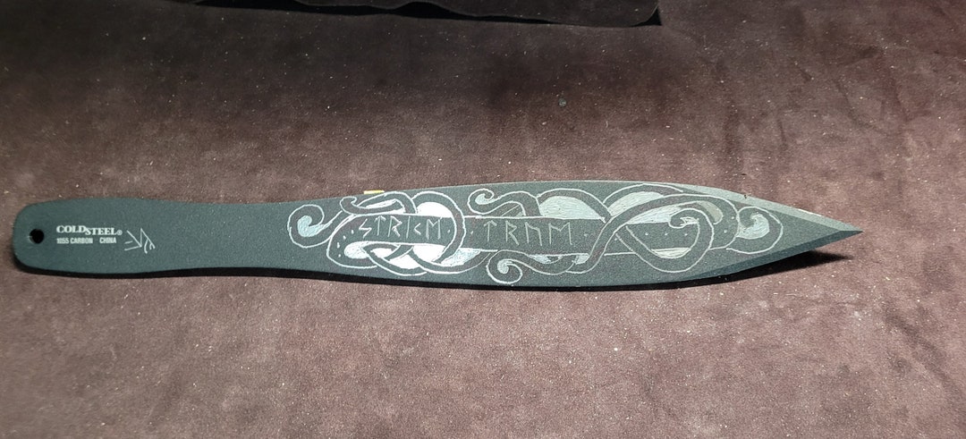 Throwing Knife, Pro Flight Sport, Engraved - Etsy