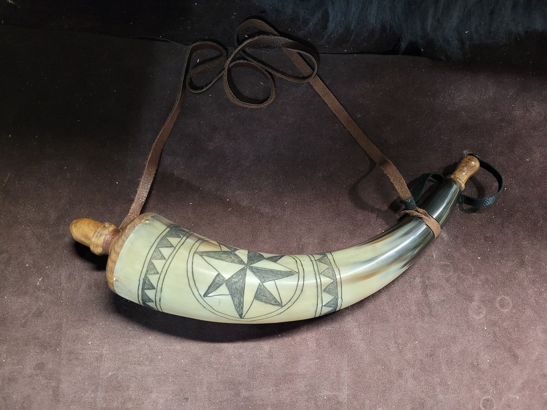 Powder Horn, Compass Rose - Etsy