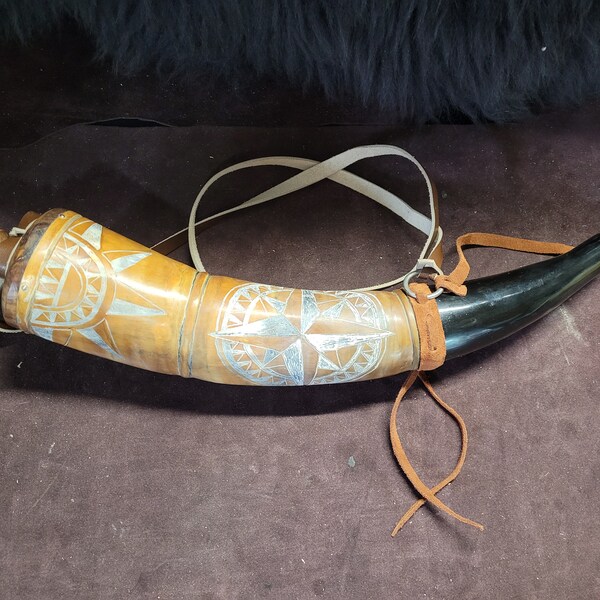 Antique Powder Horn - Etsy