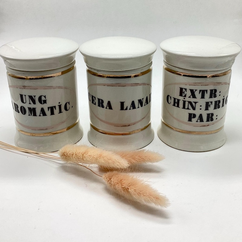 Apothecary Jar Lid Gold - Etsy