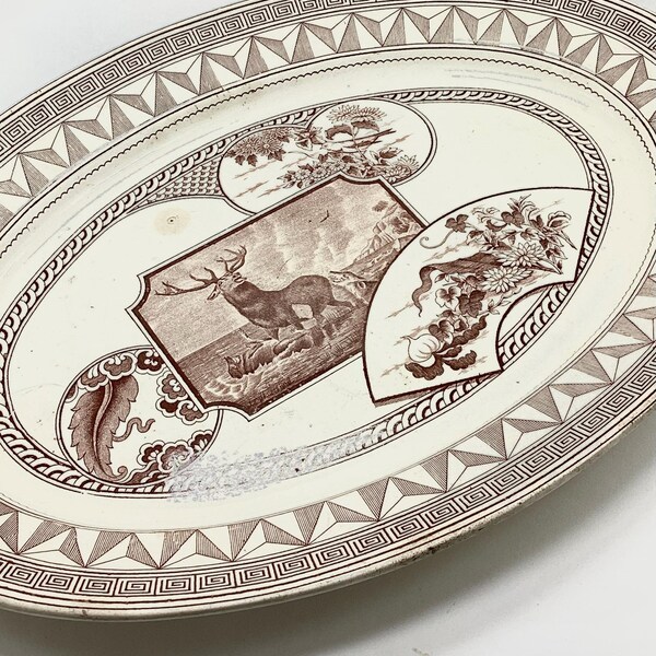 Transferware Platter - Etsy