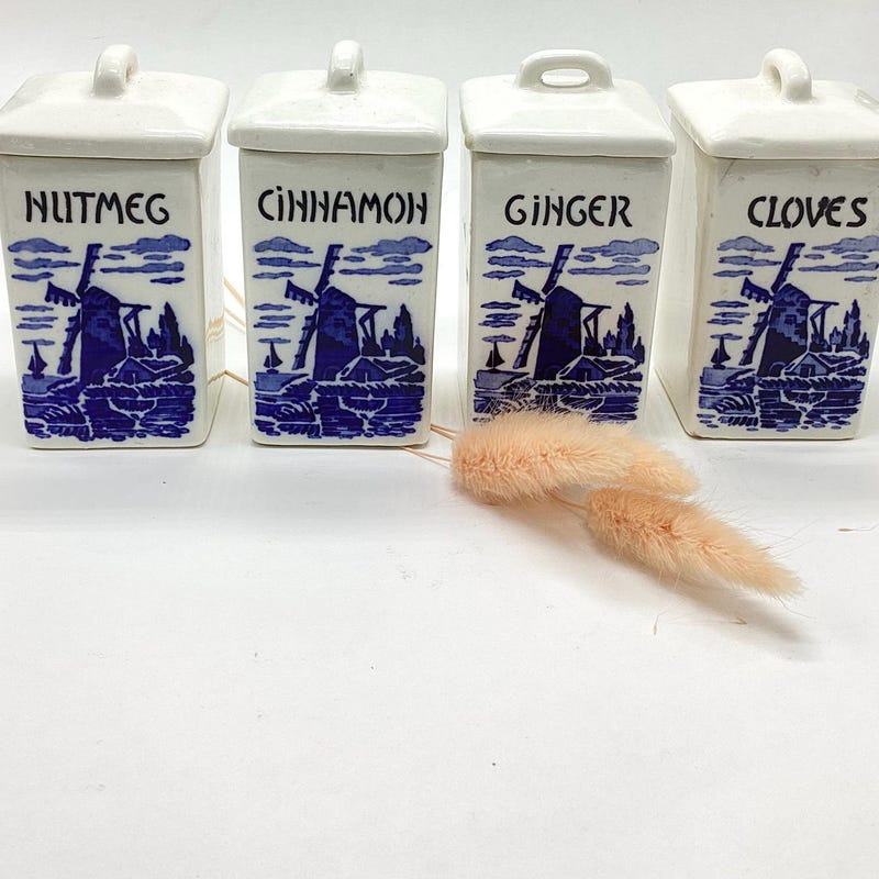 German Spice Jars - Etsy