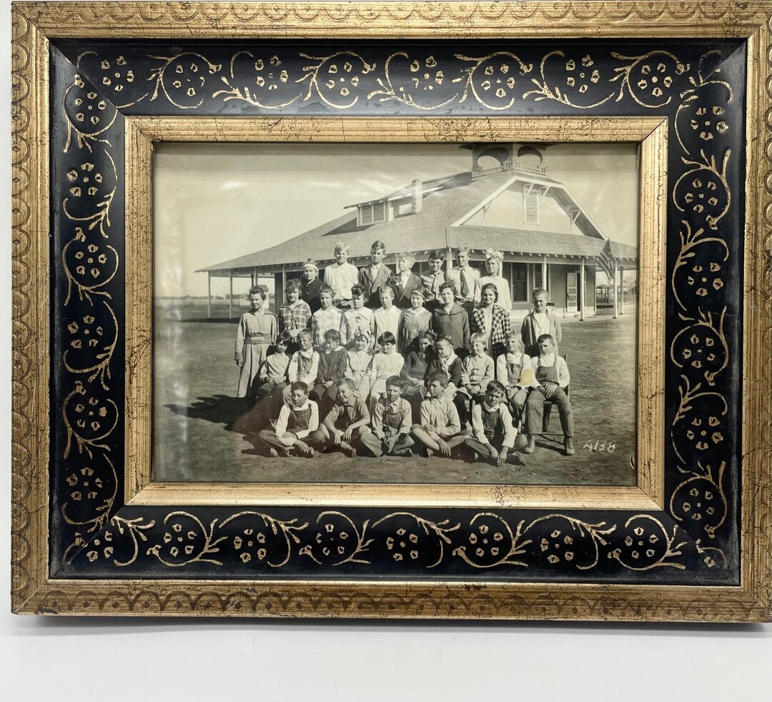 Beautifully Framed Original 1920s School Class Photograph - Etsy