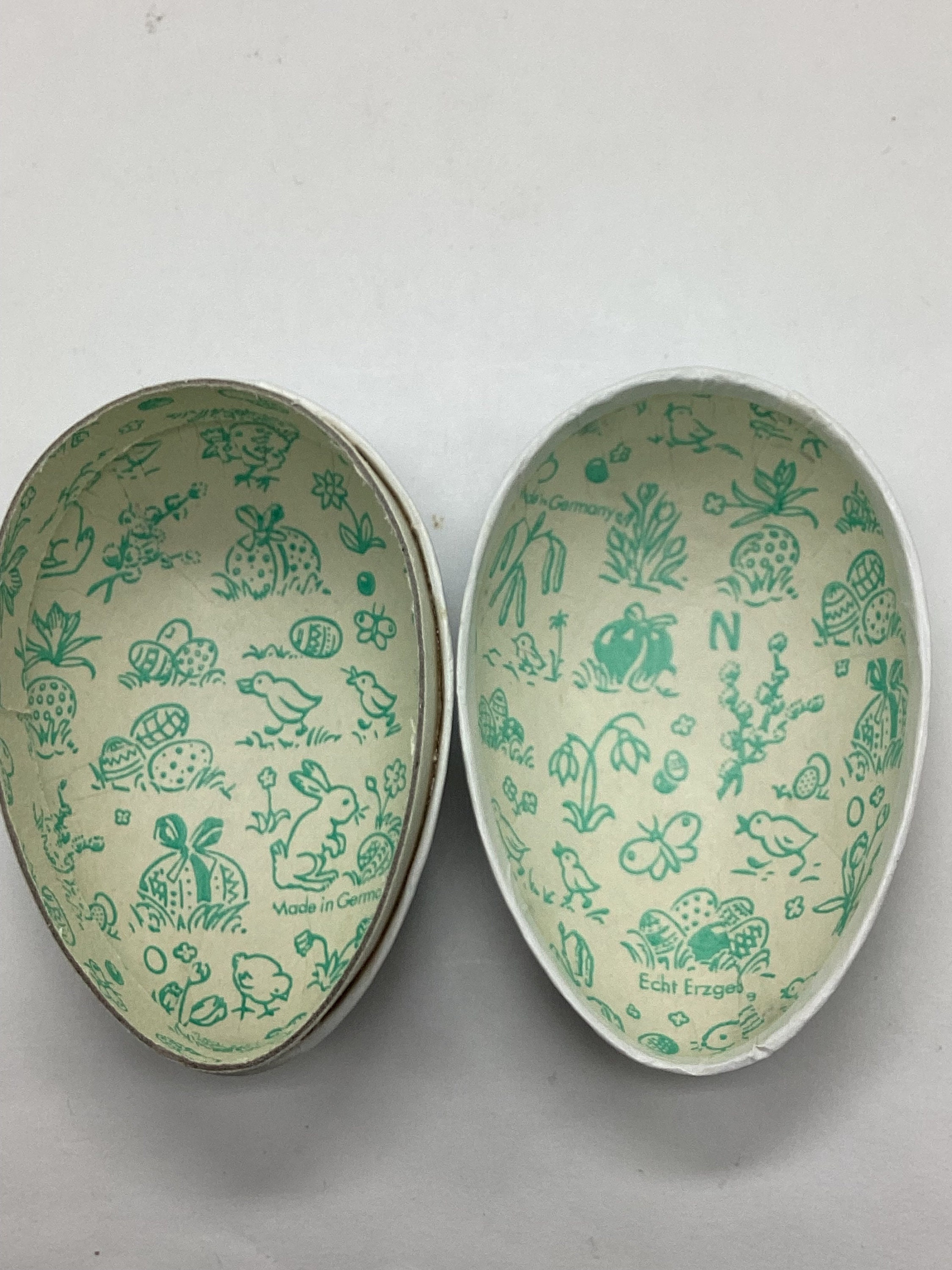 German Papier Mache Easter Egg - Etsy