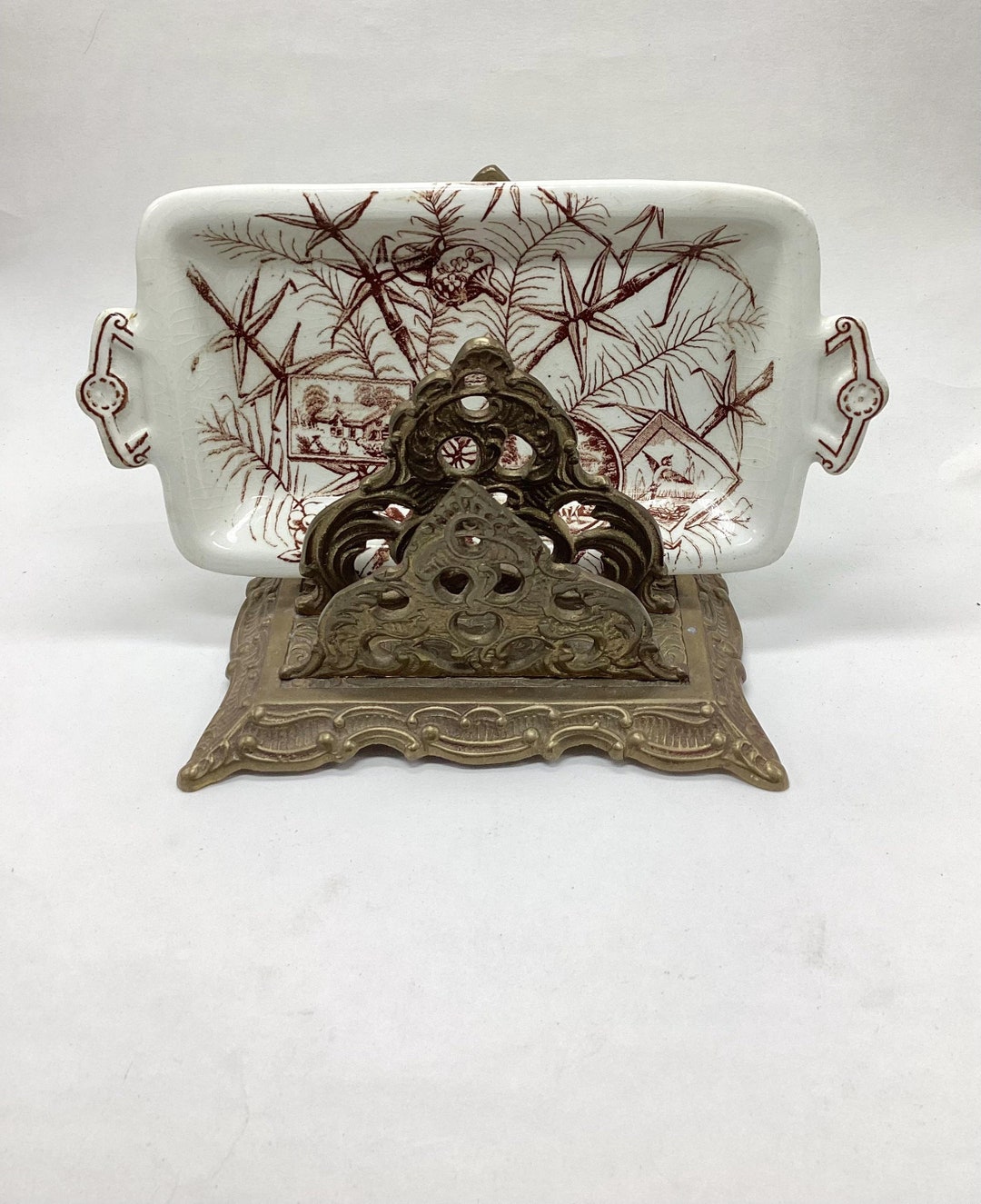 Baroque-style Cast Metal Toast or Letter Holder - Etsy