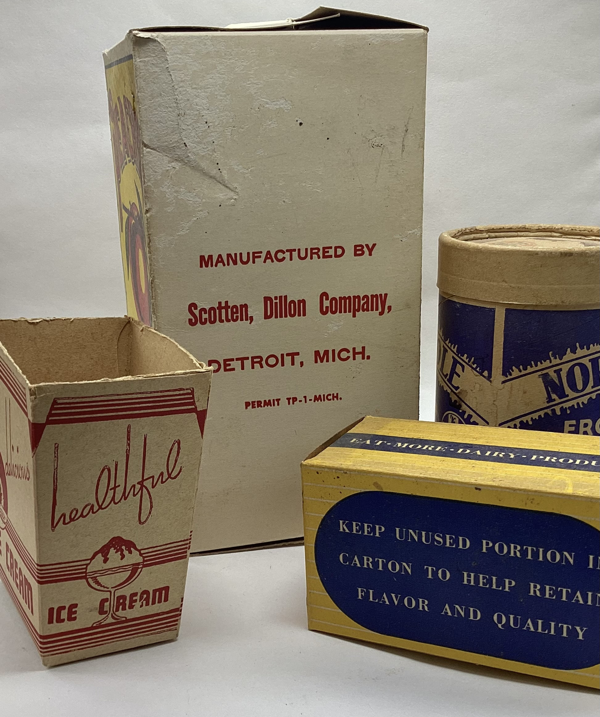 Mint Advertising Vintage Tobacco and Food Cartons, Boxes Lot of 4 ...