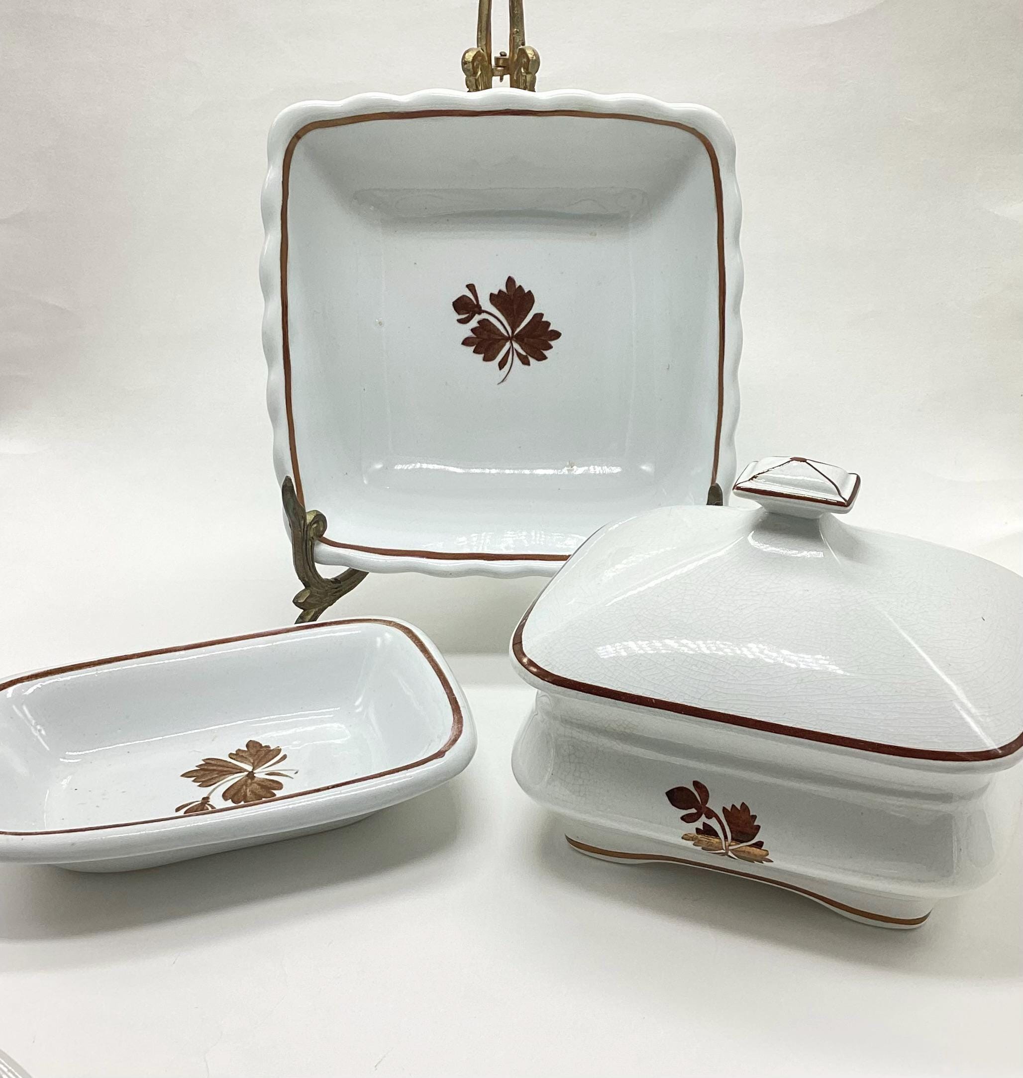 Original Alfred Meakin Ironstone Soap Dish With Tealeaf Pattern - Etsy