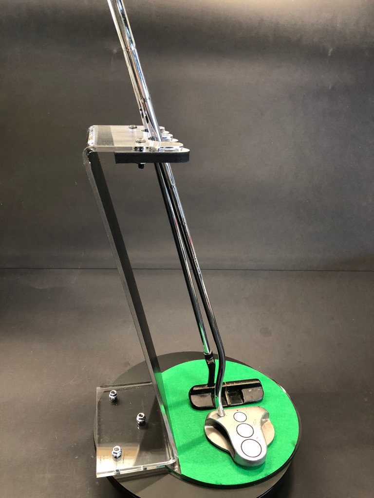 Golf Club / Putter Stand 2 Piece (carbon Fibre) - Etsy UK