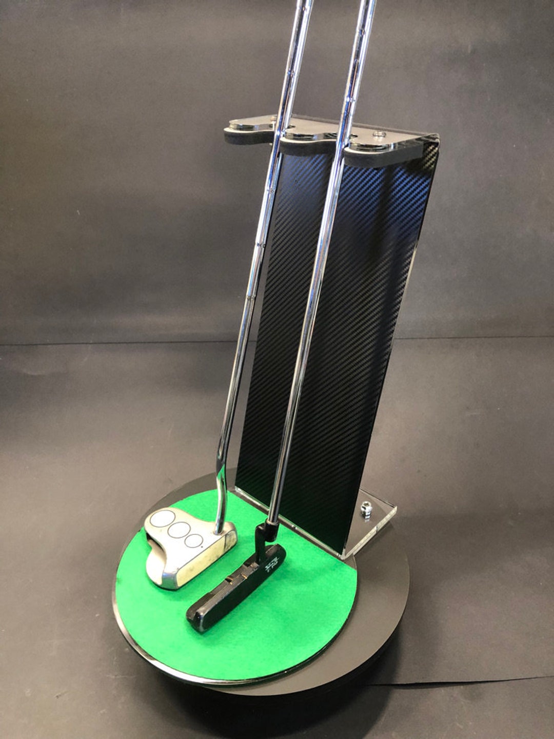 Golf Club / Putter Stand 2 Piece (carbon Fibre) - Etsy UK