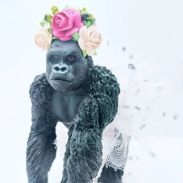 Gorilla Tag Birthday Cake Topper - Etsy
