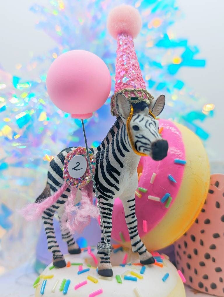 Zebra Shaped Cake