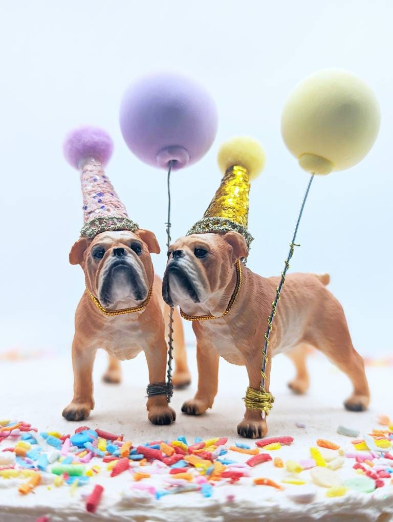 Happy Birthday Bulldog Cake
