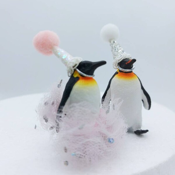 Penguin Cake Topper - Etsy