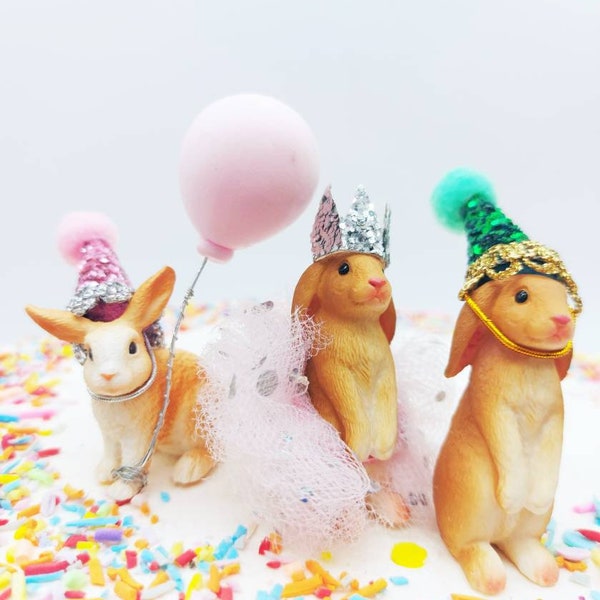 Rabbit Cake Topper - Etsy