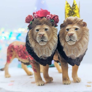 Lion Animal Cake Topper / Safari / Jungle / Birthday / Party / - Etsy