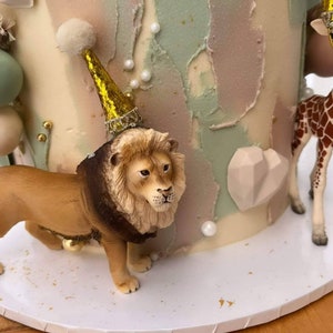 Lion Animal Cake Topper / Safari / Jungle / Birthday / Party / - Etsy