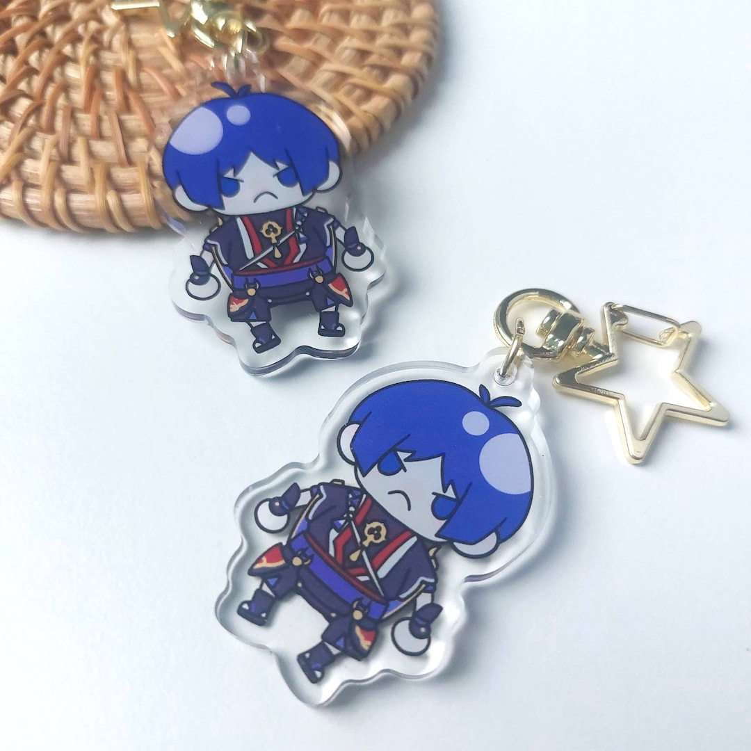 Scaramouche Genshin Impact Wanderer Keychain Sticker - Etsy