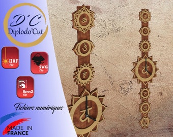 Dxf File for Lightburn Clock - Etsy