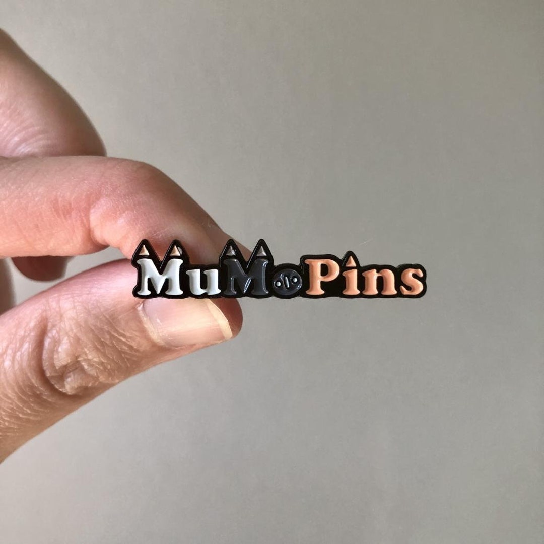 Logo Pin Soft Enamel 1.5 Inch Black Dye - Etsy