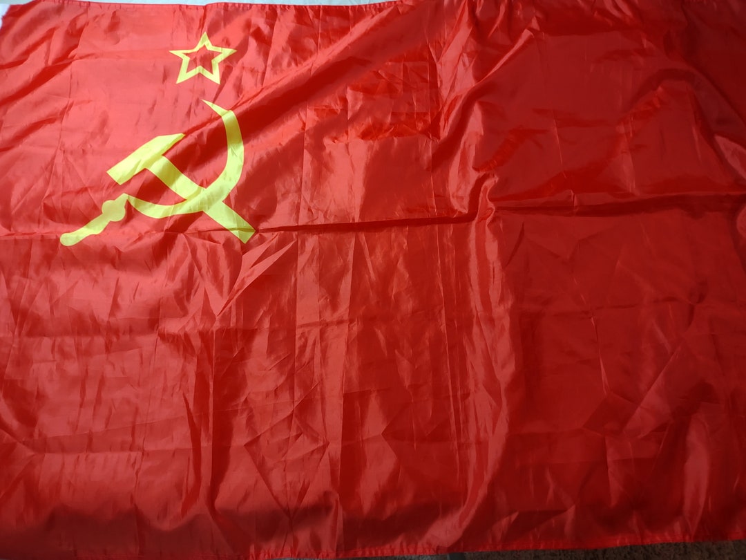 USSR Flag 3 by 5 Feet - Etsy