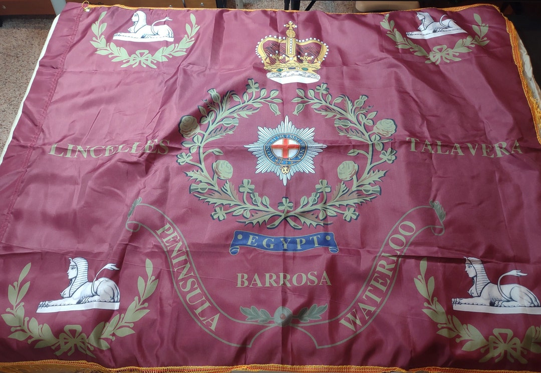 Coldstream Guards 2nd State Colours Flag - Etsy