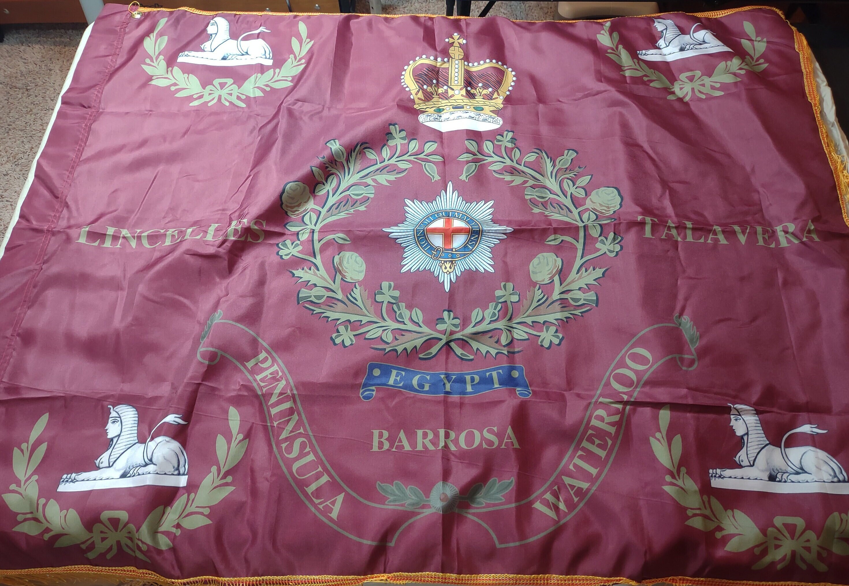 Coldstream Guards 2nd State Colours Flag - Etsy