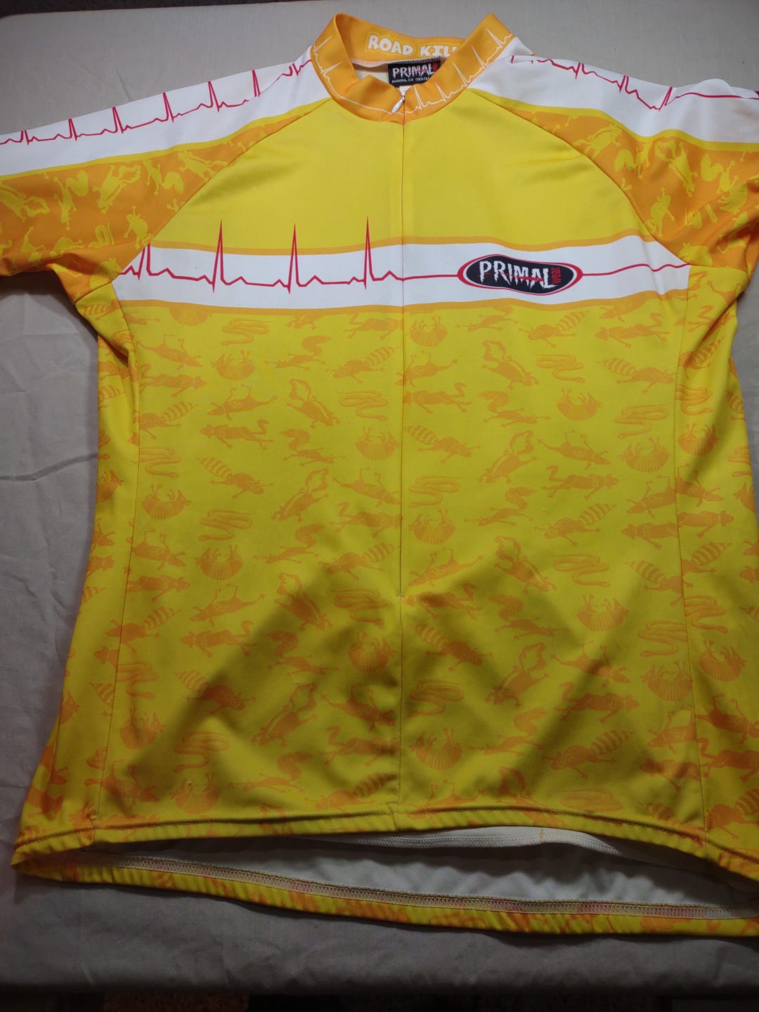 Primal Bicycle Jersey,used - Etsy