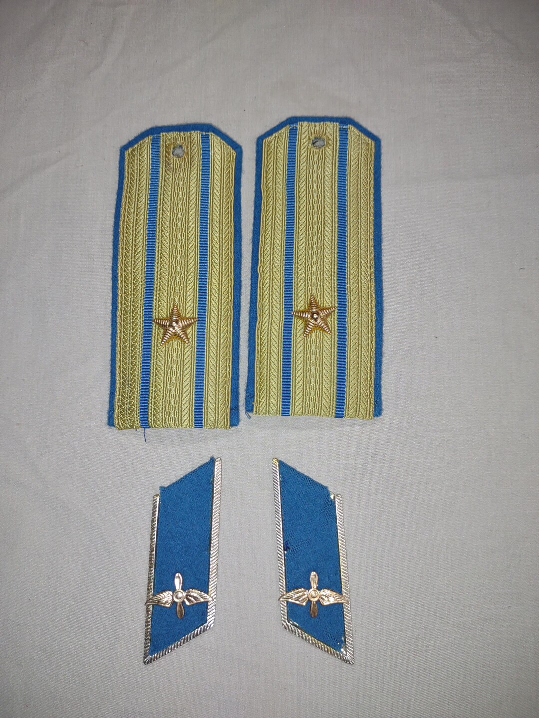 Orig. USSR Soviet Russia Air Force Major Shoulder Boards Epaulets - Etsy