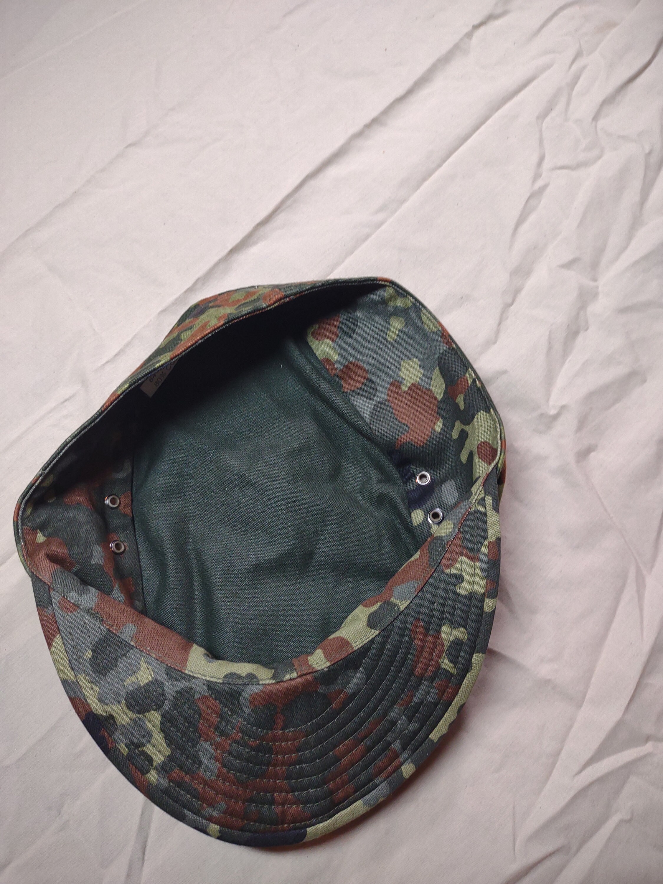 Flecktarn Camo Tactical Cap German Army Bunderwehr Heer Camouflage ...