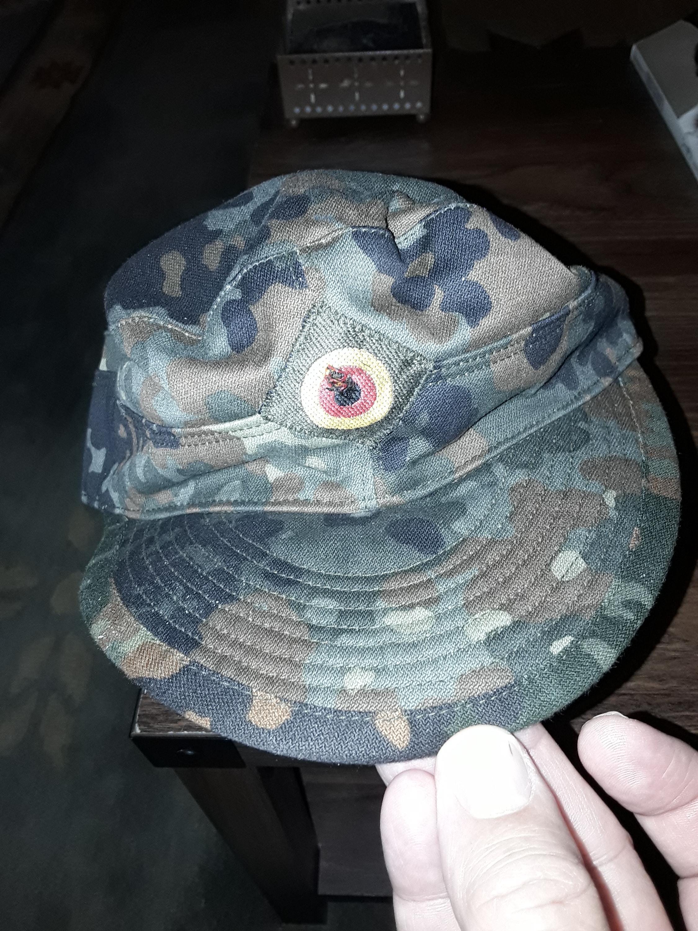 Flecktarn Camo Tactical Cap - German Army Bunderwehr Heer Camouflage ...