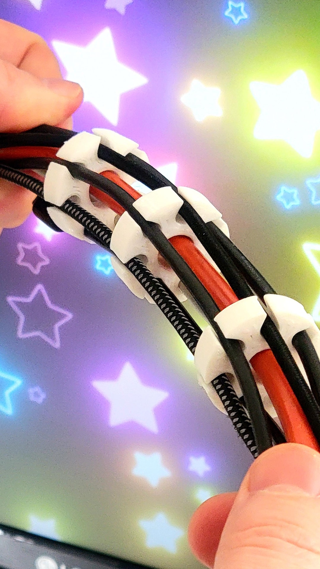Flexible Round USB and Computer Cable Organizer (set of 5) - Etsy