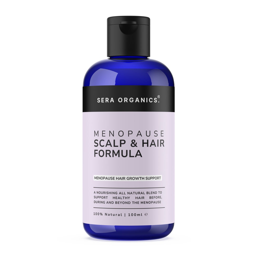 Menopause Hair Oil UK Made Pre-shampoo Treatment for Growth, Dandruff ...