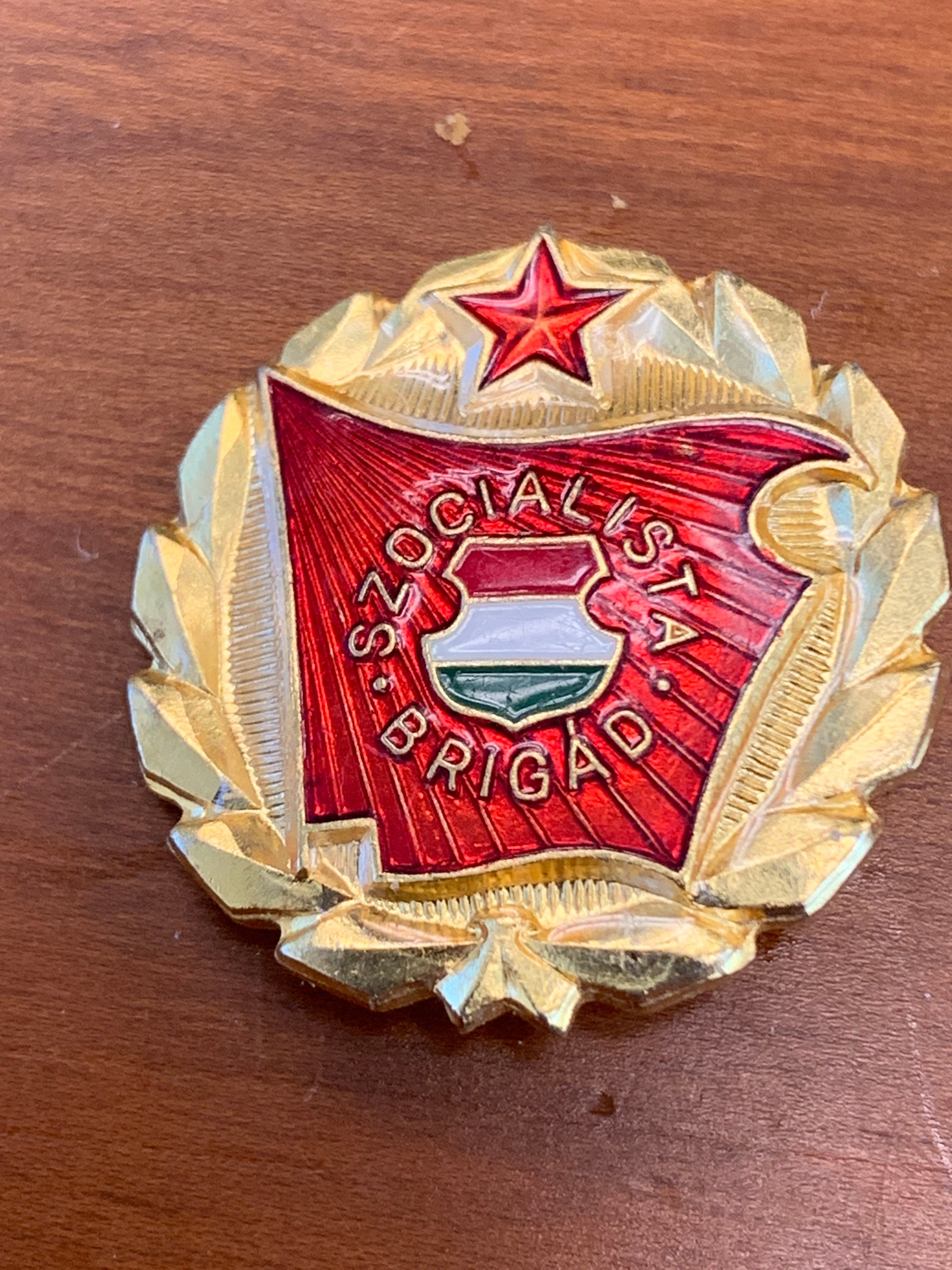 Vintage 1950s Hungarian Socialist Badges, Excellent Worker Collection ...