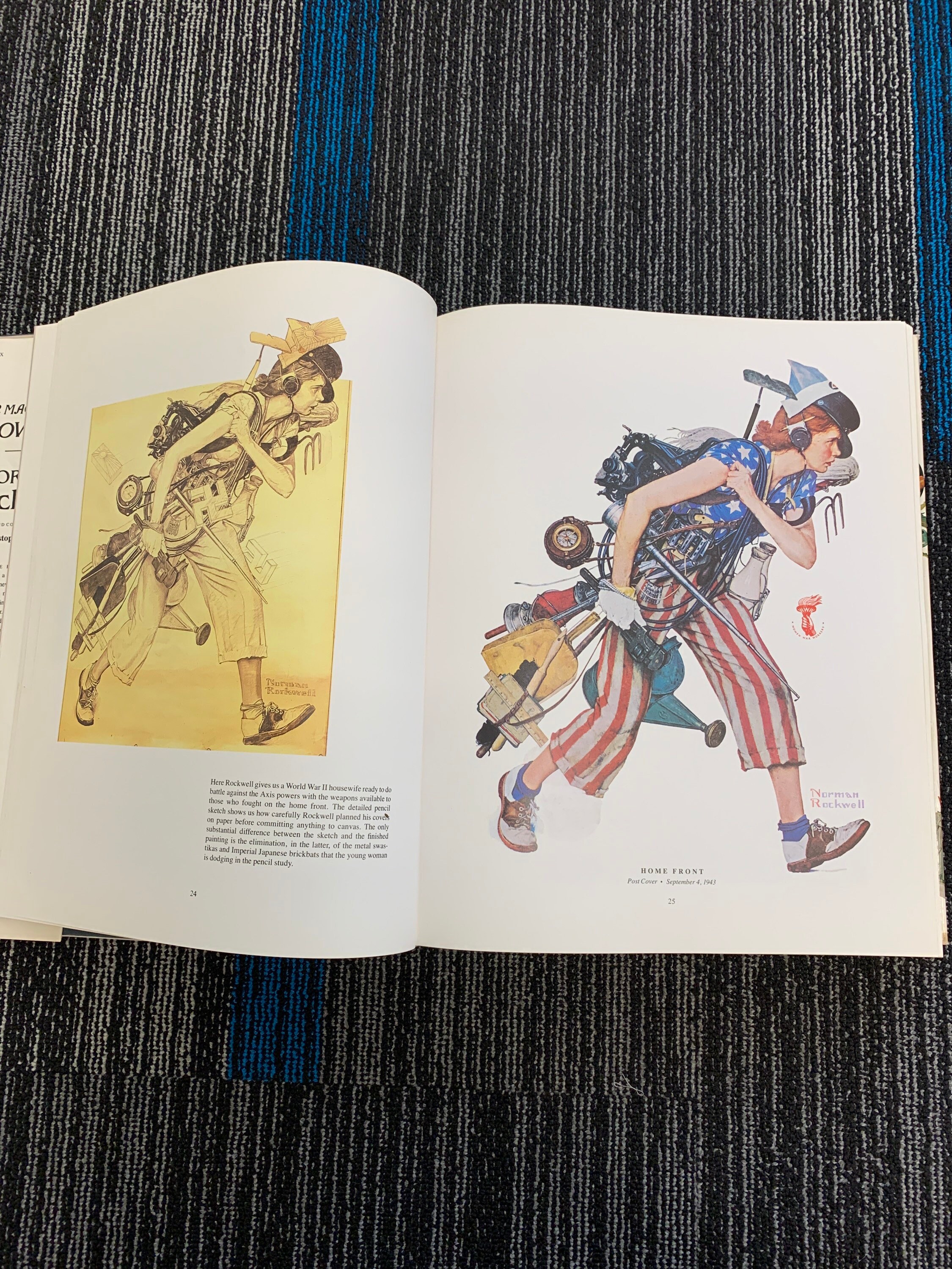 Book Norman Rockwell 332 Magazine Covers Large Coffee Table Format ...