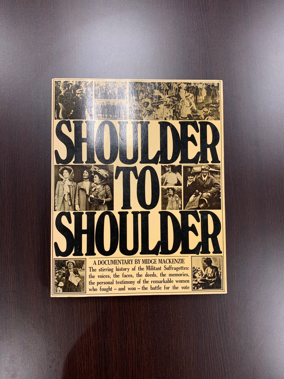 Book Shoulder to Shoulder by Midge Mackenzie 1975 Rare Militant ...