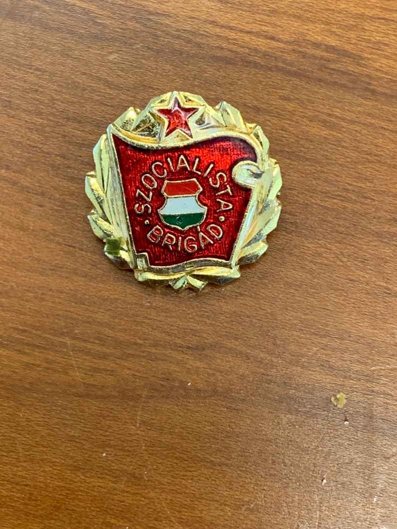 Vintage 1950s Hungarian Socialist Badges, Excellent Worker Collection ...