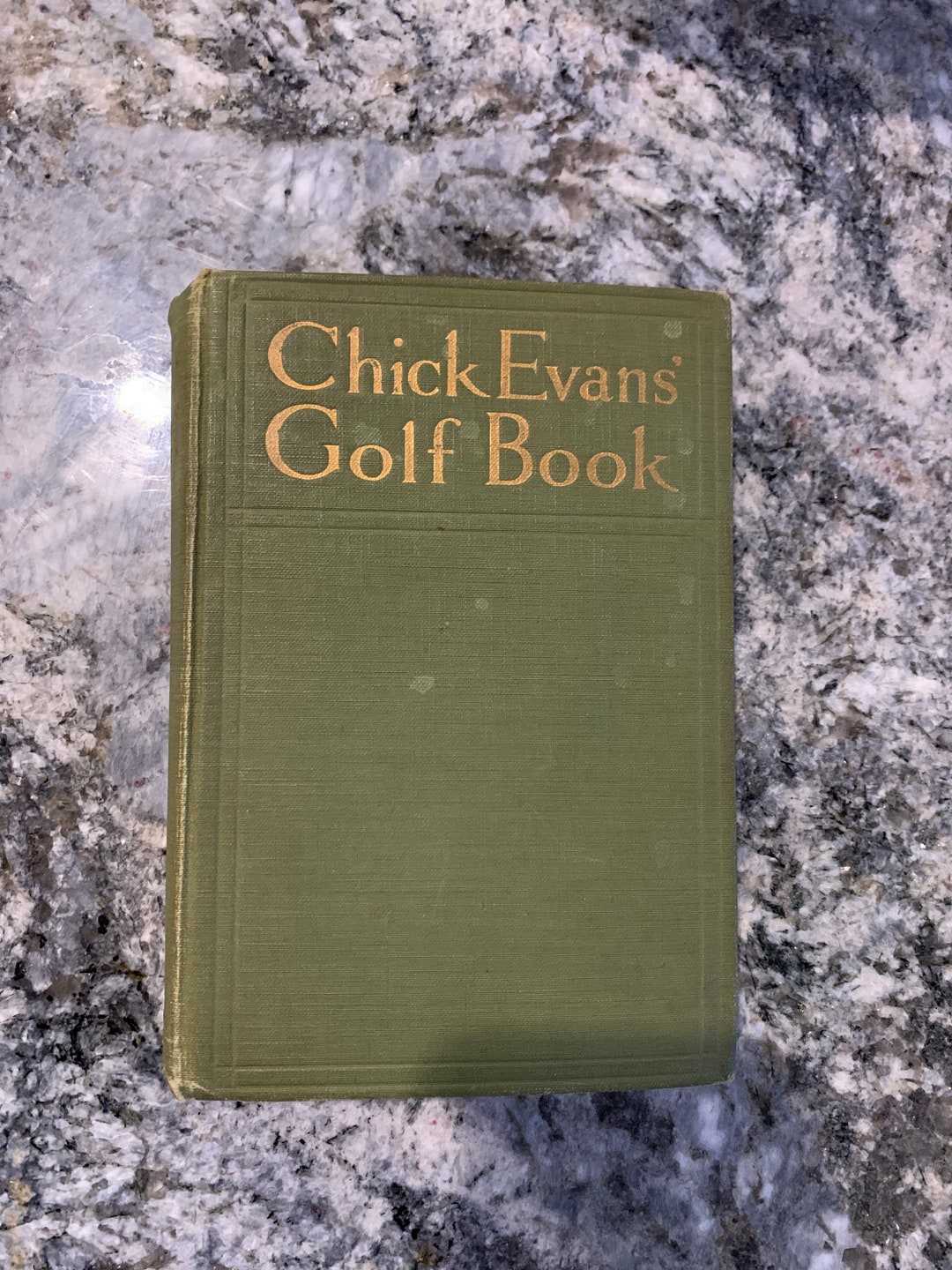 RARE Book Chick Evans Golf Book 1921 First Edition Hardcover - Etsy